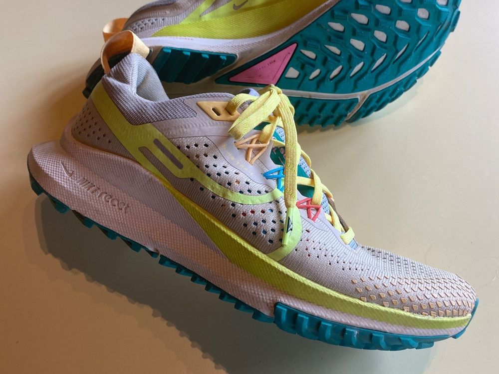 Nike Sneakers Nike Trail-react Flywire beige/gelb Gr. 39 (Gebraucht) in ...