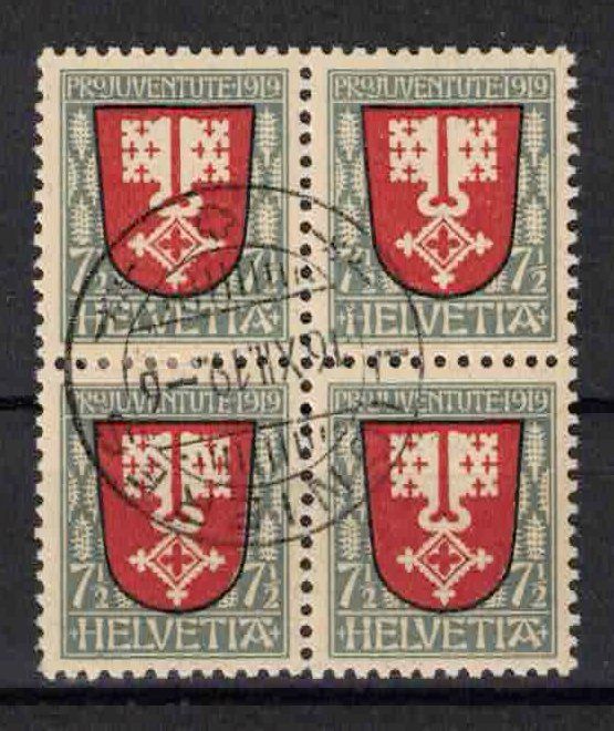 Pro Juventute 1919, J12 im 4er-Block ʘ (Neu (gemäss Beschreibung)) in Nuglar für CHF 44 – mit ...