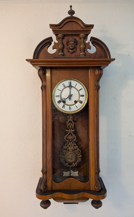 Wanduhr Mit Pendel Antik