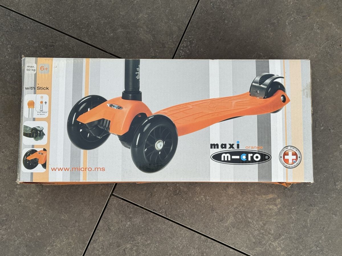 Maxi Micro Scooter orange, Neu, ab 6 Jahren (Neu und originalverpackt ...