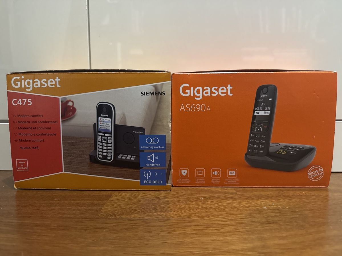 Gigaset C475 et AS690A - Téléphones sans fil (D'occasion) à Montreux ...