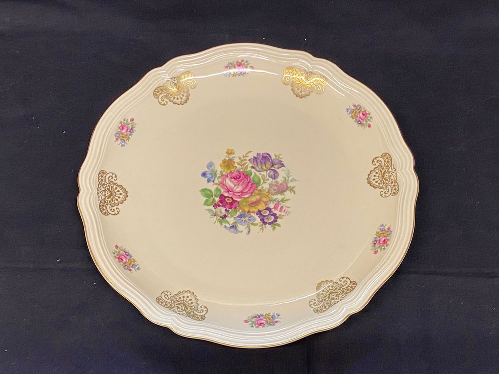 Vintage Rosenthal Porzellan Chippendale Schale, 33.5 cm. (Gebraucht) in ...
