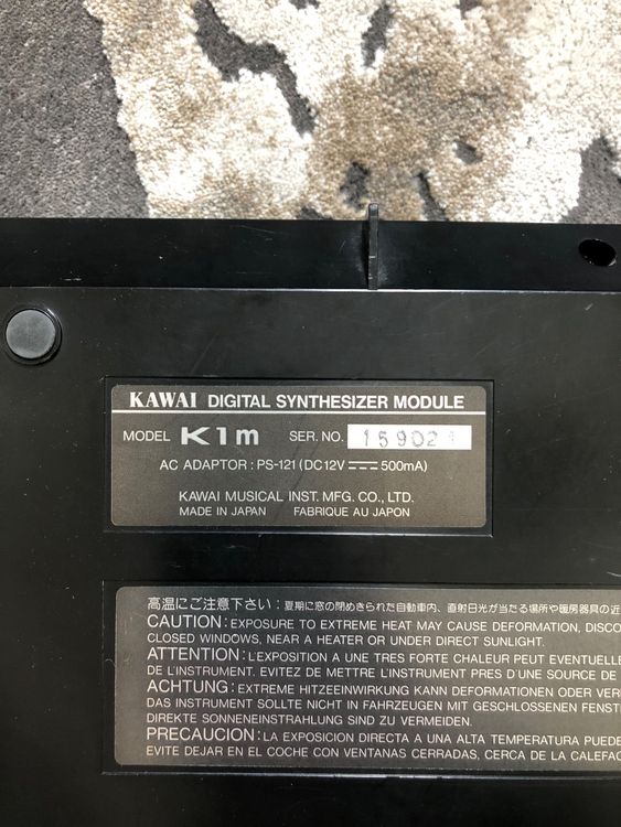 Kawai K1m Synthesizer CIRCUIT BENT! (Gebraucht) in Winterthur für CHF ...