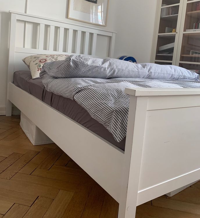 IKEA Hemnes Doppelbett mit Rost (Gebraucht) in Zürich für CHF 120 – nur ...