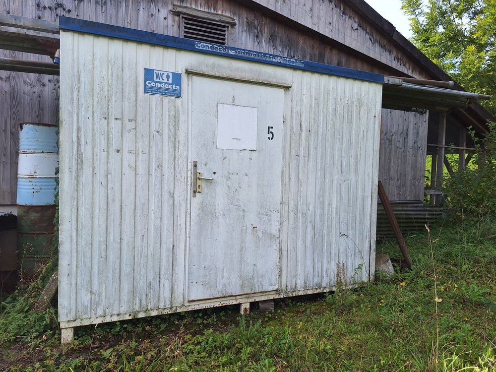 WC Container (Gebraucht) in Rickenbach für CHF 610 – nur Abholung auf ...