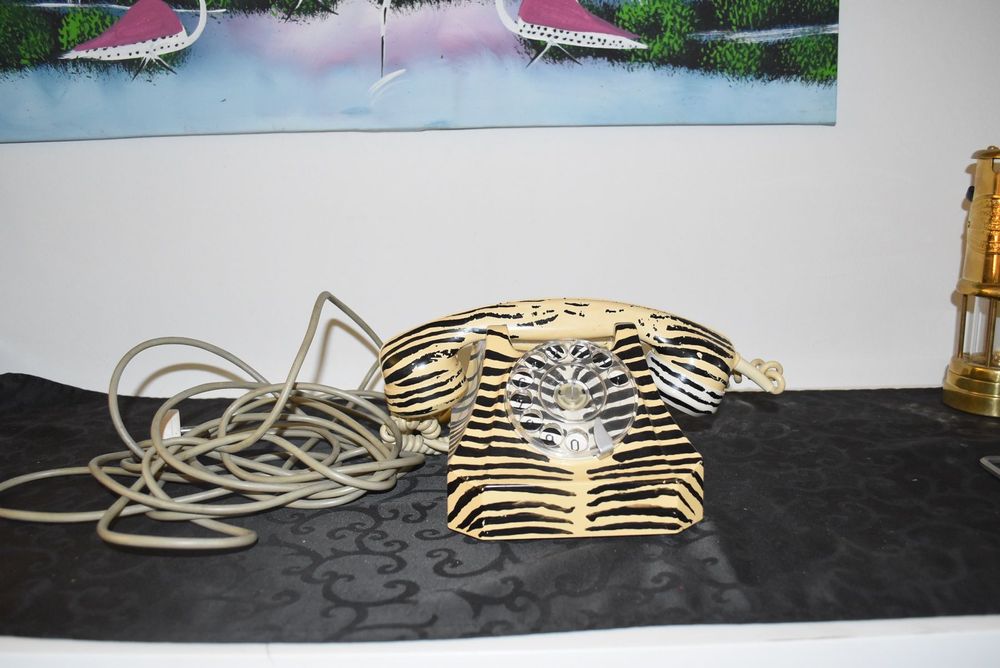 Altes schönen Telefon Zebra Stiel | Kaufen auf Ricardo