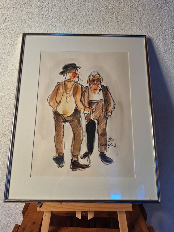 Original Kurt Metzler Aquarell (Gebraucht) in für CHF 86 – mit ...