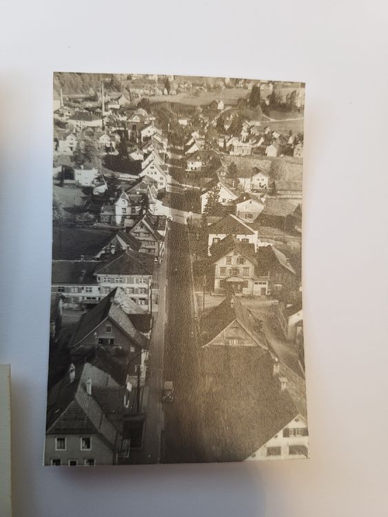 Foto Kirche Ebnat Toggenburg Umbau Ausicht vom Turmgerüst (Gebraucht ...