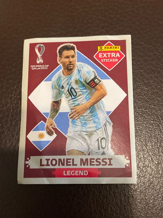 Lionel Messi Panini Extra Sticker Base | Kaufen auf Ricardo