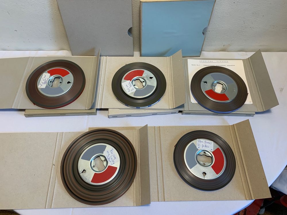 Bande magnétique professionnel BASF (x5) (Gebraucht) in Geneve für CHF ...