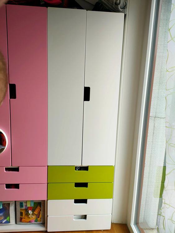 Ikea Stuva Schrank weiss grün (Gebraucht) in Zürich für CHF 40 – nur ...