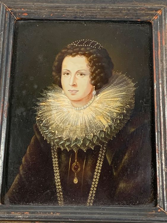 Antike Porträt Gemälde von einer Dame unleserlich Signiert (Gebraucht) in Root für CHF 360 – mit ...