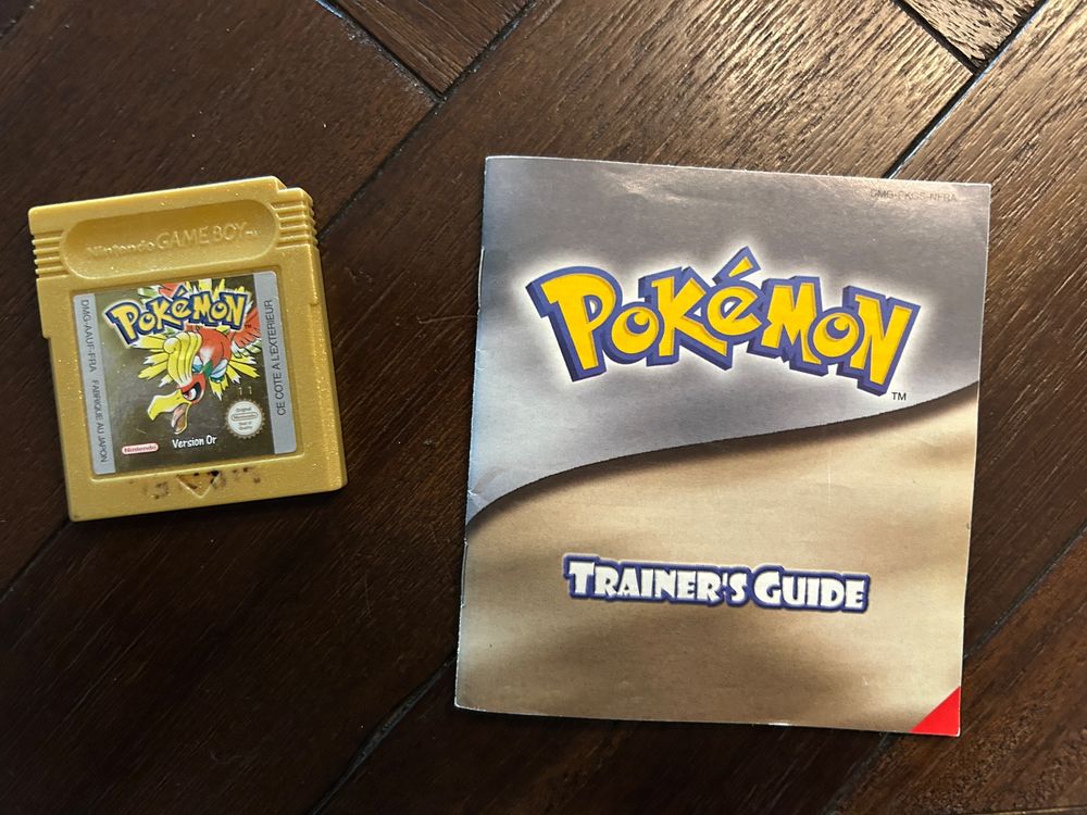 Pokémon Or Edition + Trainer’s Guide/Nintendo Gameboy Color (D'occasion ...