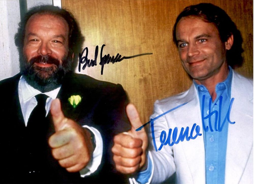 Bud SPENCER Terence HILL / TOP AUTOGRAMME (Gebraucht) in Egg b. Zürich ...