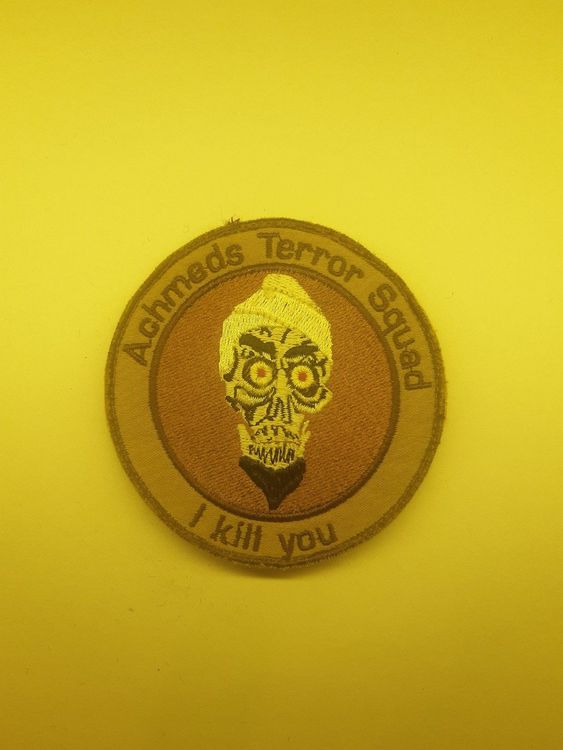 BADGE ECUSSON MILITAIRE ACHMEDS TERROR SQUAD I KILL YOU (Neu (gemäss ...