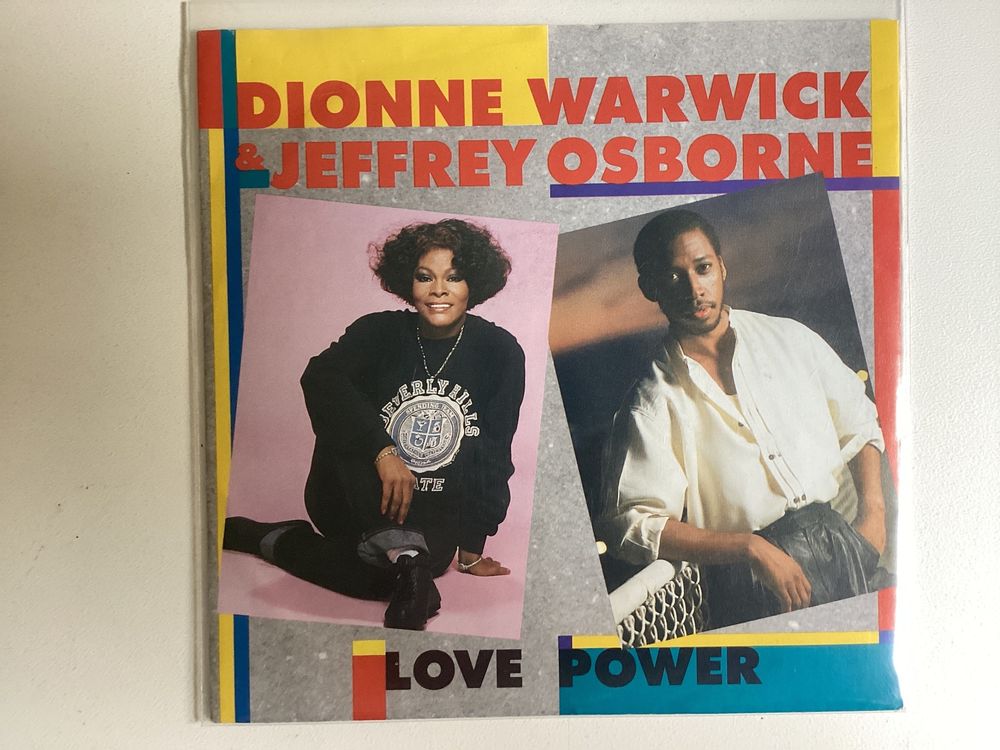 Dionne Warwick & Jeffrey Osbourne Single - Love Power (Gebraucht) in ...