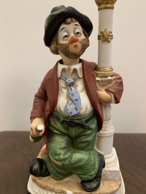Vintage Hobo the clown clock. Melody in motion Three o‘clock (Gebraucht ...