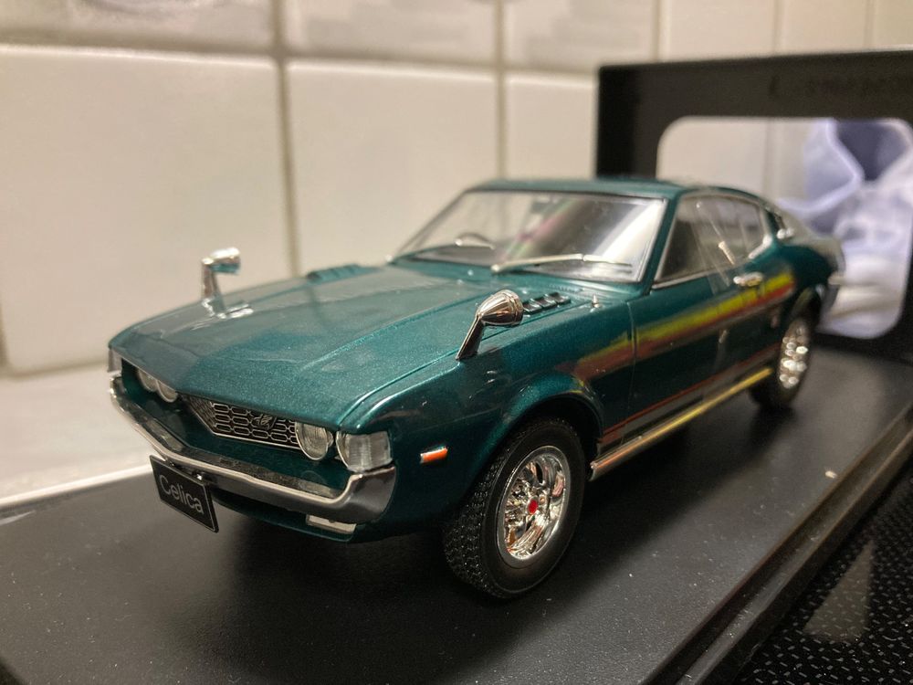 Toyota Celica LB 2000 GT dunkelgrün 1/24 NEU/OVP (Neu und originalverpackt) in Messen für CHF 32 ...