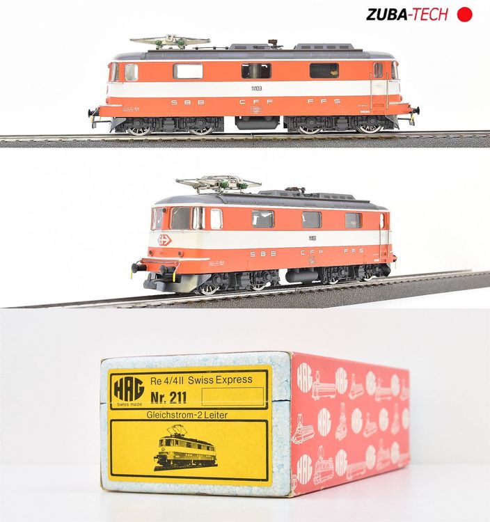 HAG 211 E-Lok Re 4/4 II SBB H0 GS OVP | Kaufen auf Ricardo