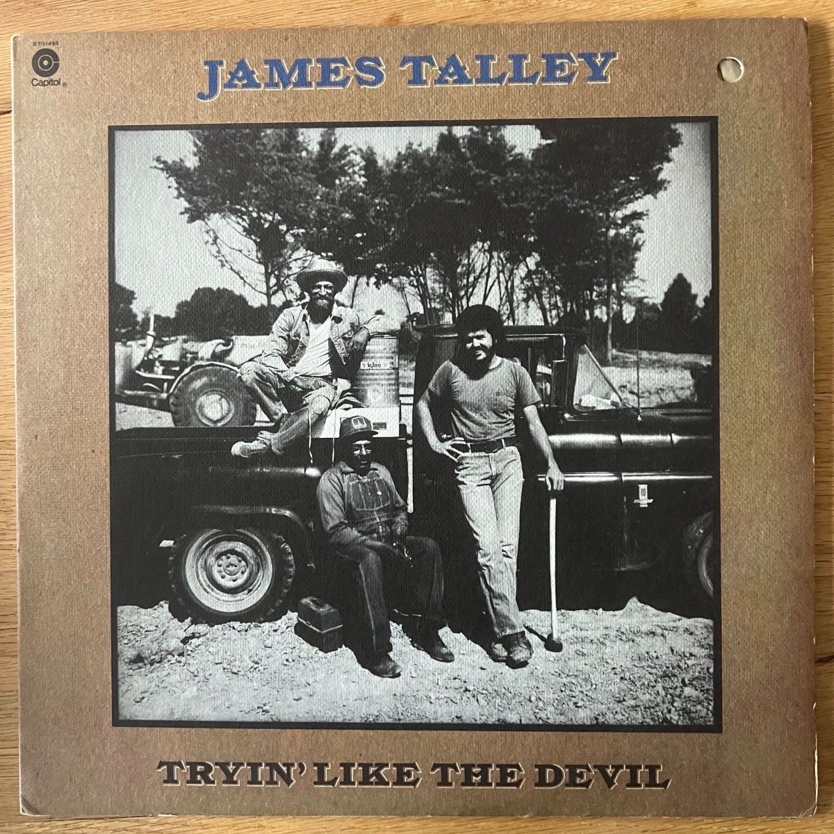 James Talley - Tryin' Like The Devil / 1. US-Press. 1976 (Gebraucht) in ...