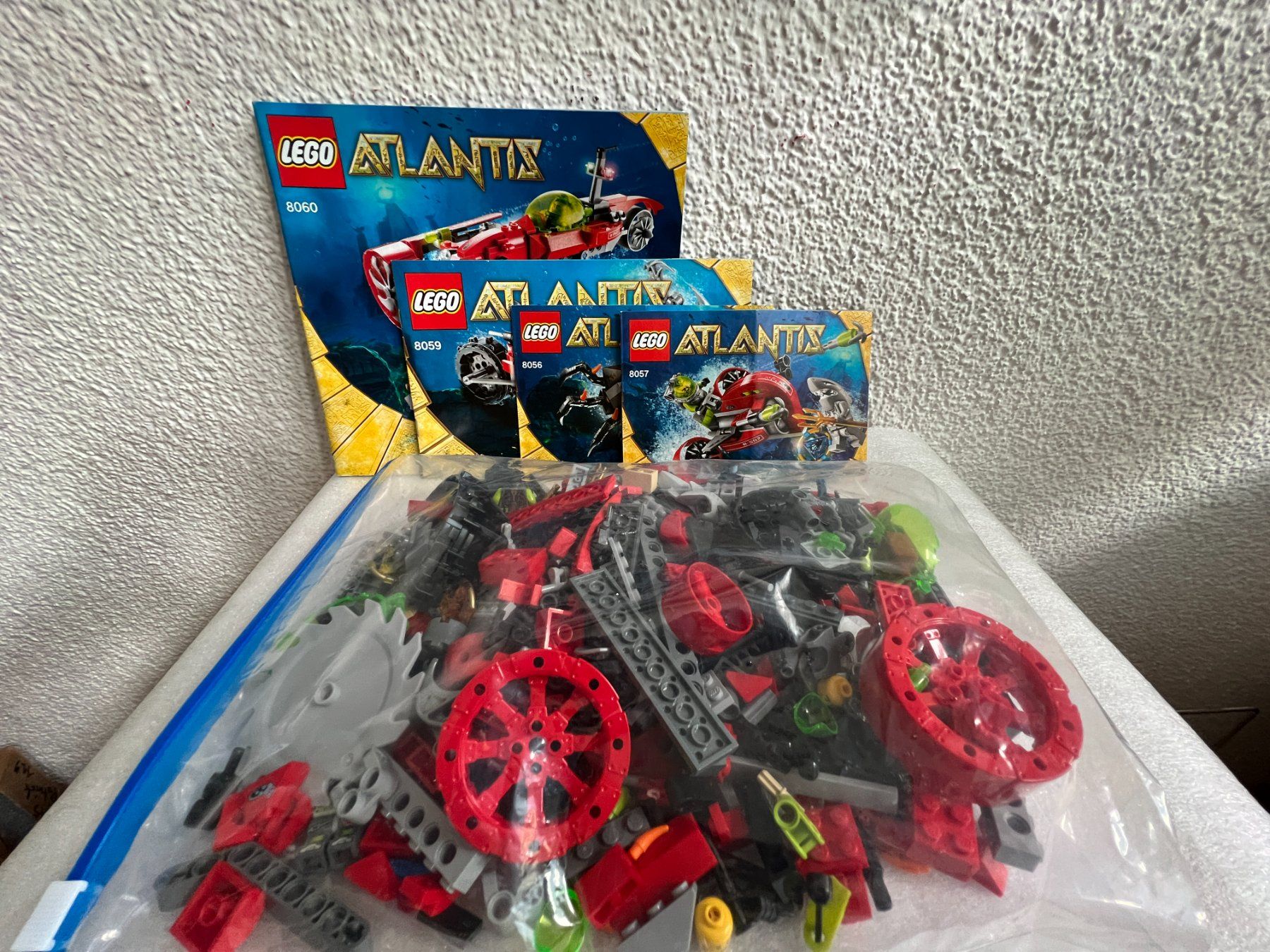 Lego Atlantis: Sets 8060, 8059, 8056, 8057 gebracht! (Gebraucht) in ...