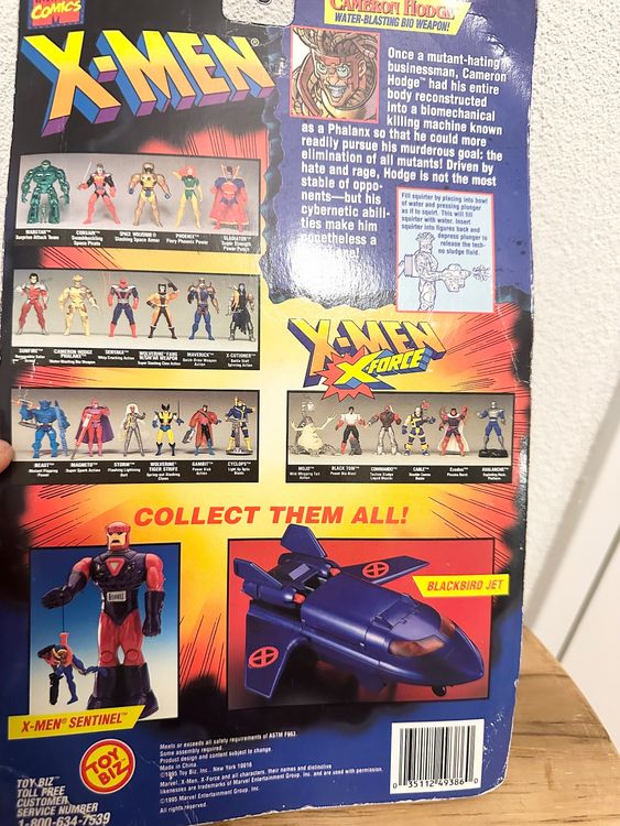 Marvel X-Men ToyBiz 1995 Cameron Hodge neu mutant (Neu (gemäss ...