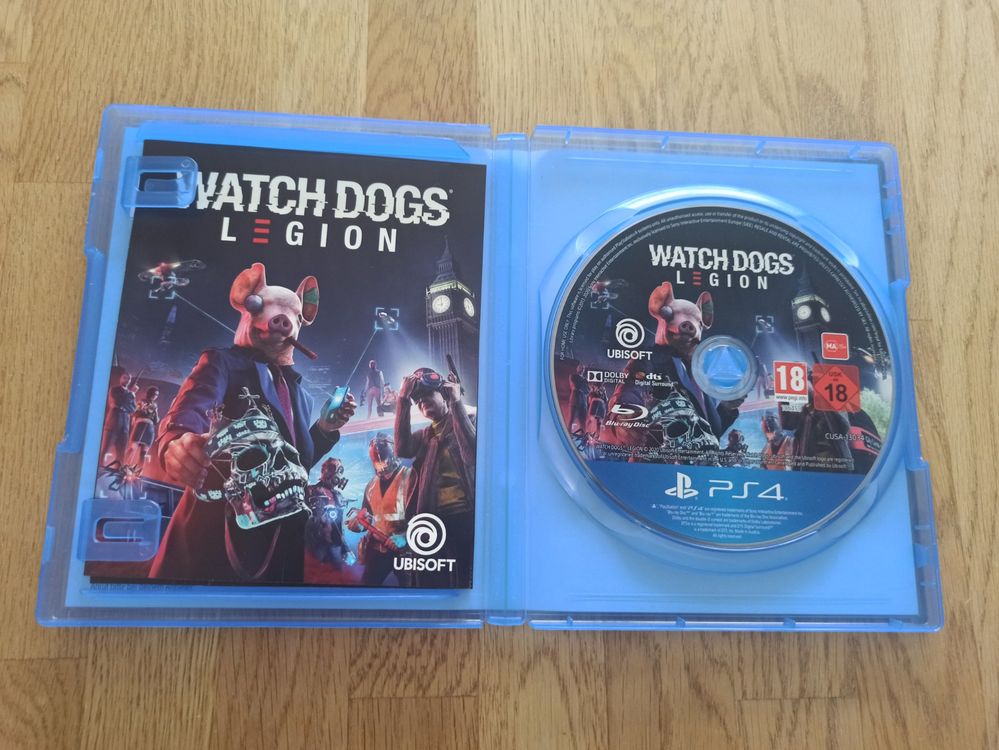📀🎮📀Watch Dogs Legion PS4 / PS5 📀🎮📀 (Gebraucht) in Oberweningen für CHF ...