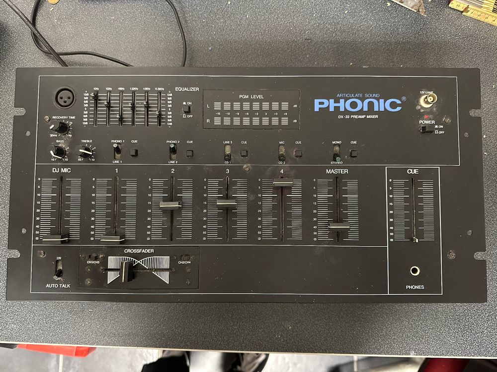 phonic dx-33 preamp mixer (Gebraucht) in Sirnach für CHF 15 – mit ...
