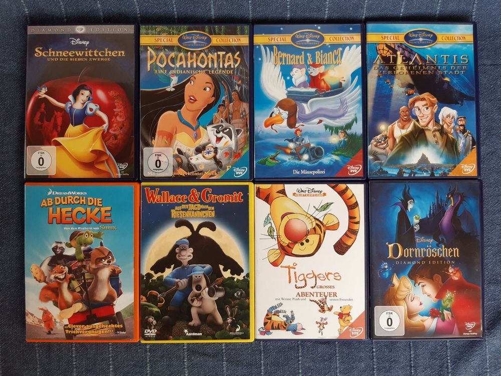 8 Kinder-DVDs (Disney) | Kaufen auf Ricardo