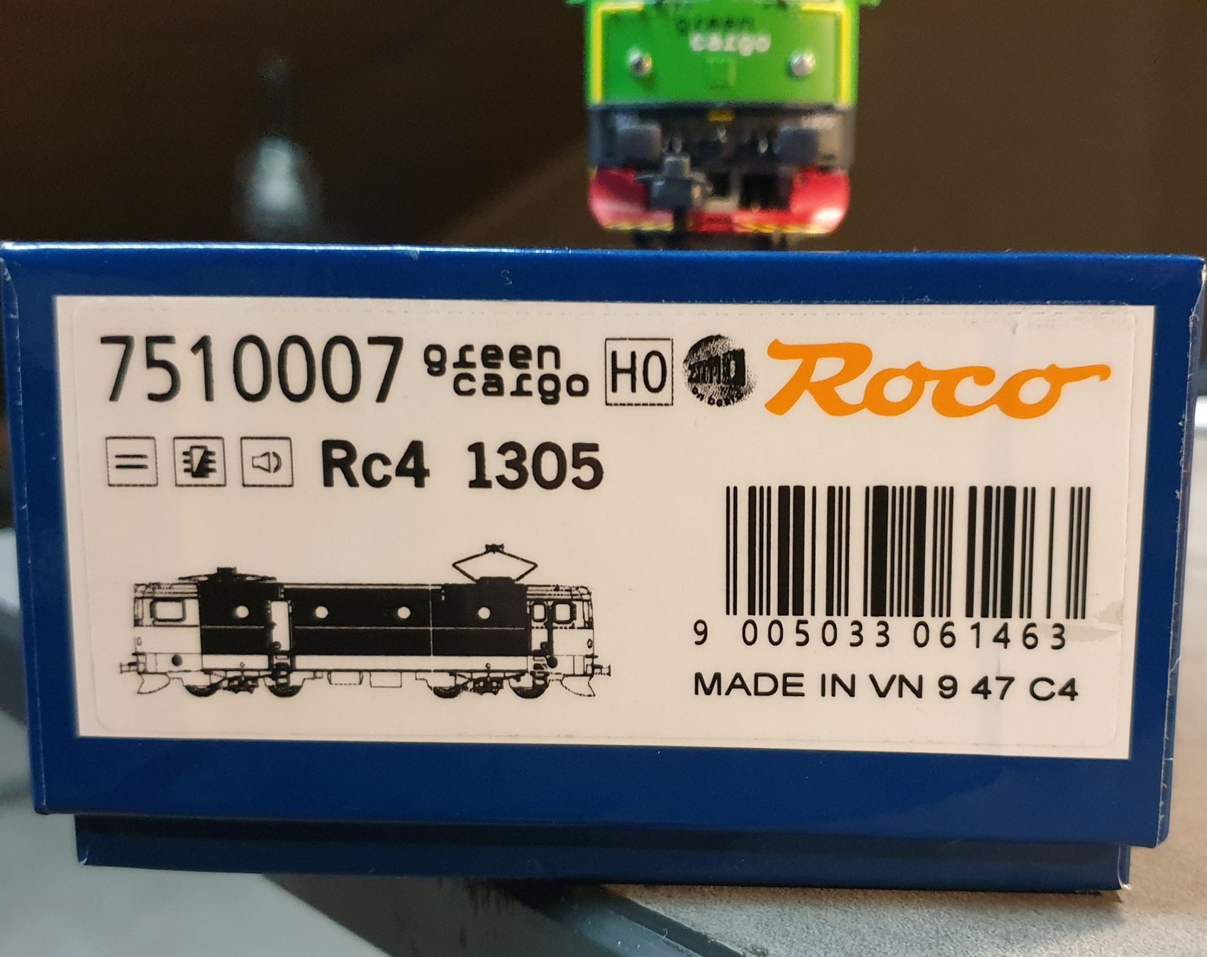 Roco H0: E-Lok Rc4 "green cargo" - DCC Sound (Neu (gemäss Beschreibung ...