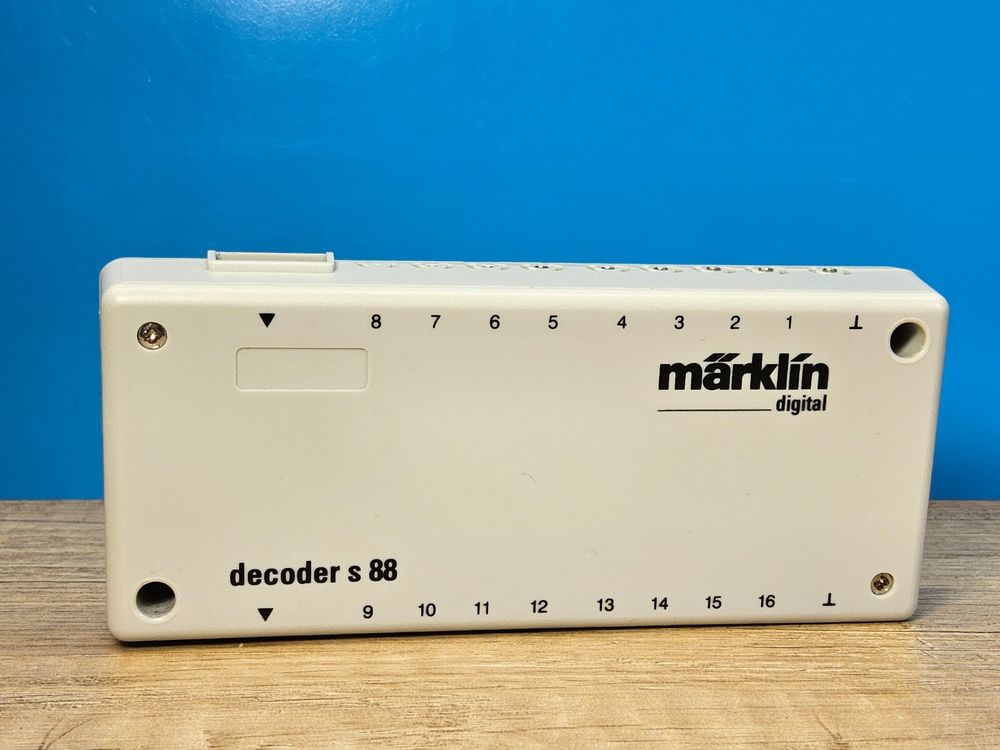 Märklin 60880 digital Decoder s 88 Rückmeldemodul _ Spur H0 (Gebraucht ...