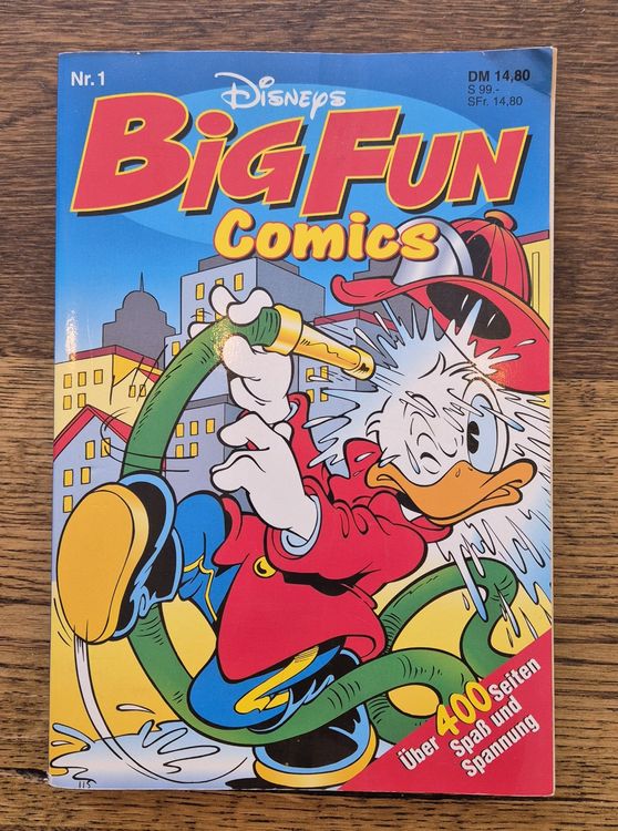 Disneys Big Fun Comics Nr. 1 Jahr 1996 VERSAND MÖGLICH (Gebraucht) in ...