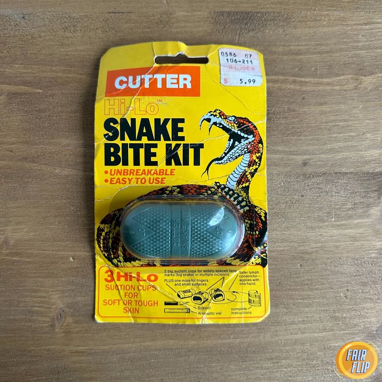 Vintage Cutter Hi-Lo Snake Bite Kit (Neu (gemäss Beschreibung)) in ...