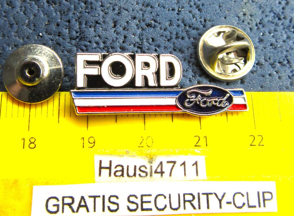 FORD AUTO LOGO PIN GEPRÄGT TOP-QUALITÄT 30mm | Kaufen auf Ricardo