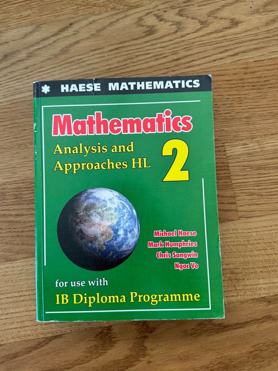 IB Diploma textbook: Hasse Mathematics Core Topics HL 2 (Neu (gemäss ...