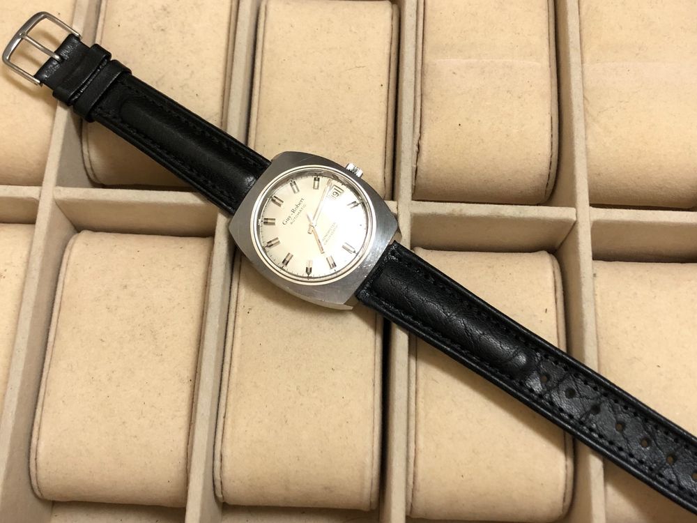 Montre vintage Guy-Robert automatique homme 35mm fonctionne (Gebraucht ...