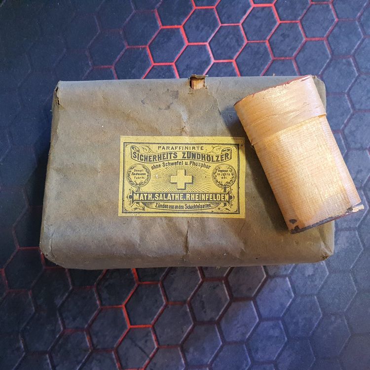 Antike Zündhölzer - Zündholzfabrik Rheinfelden (1881-1890) | Kaufen auf Ricardo