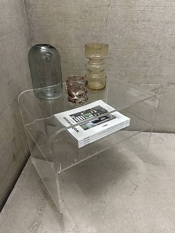 Plexiglass side table vintage / Beistelltisch Plexiglas (Gebraucht) in ...