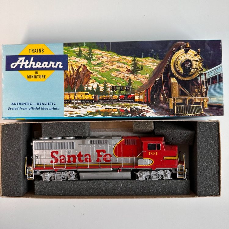 GP60M Santa Fe Nr.101 HO Athearn (Neu (gemäss Beschreibung)) in ...