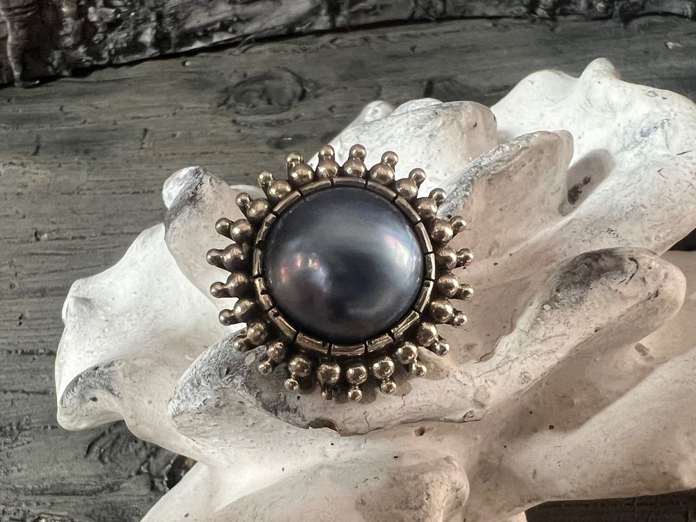 apart Ring 925 Silber Mabe Perle zeitlos wunderschön G: 55 | Kaufen auf ...