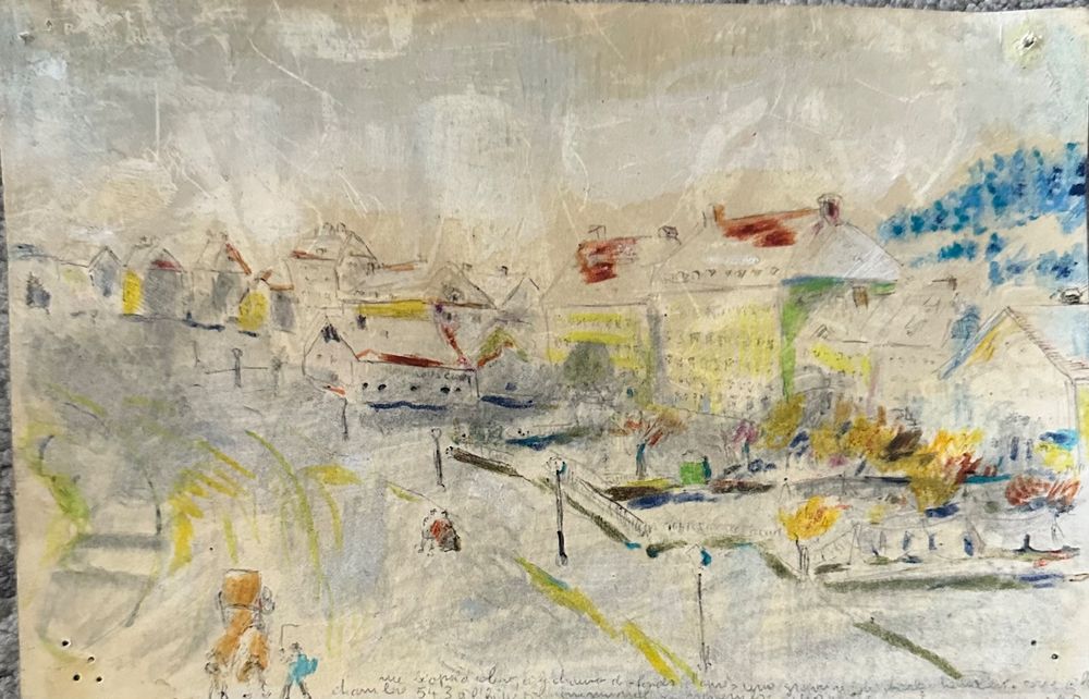 Stadt Szene Mischtechnik Unl.Sign (Gebraucht) in Root für CHF 19 – mit Lieferung auf Ricardo kaufen