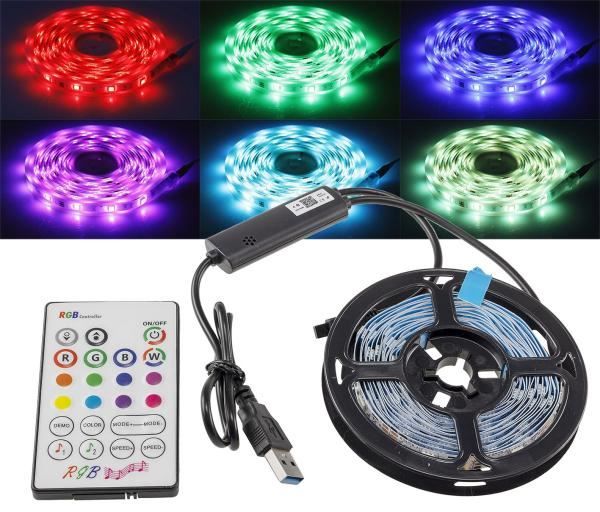 RGB LED-Stripe Set mit Mini Controller, | Kaufen auf Ricardo