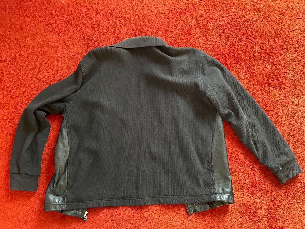 Marc O Polo Jacke schwarz Leder / Stoff (Gebraucht) in Felben ...