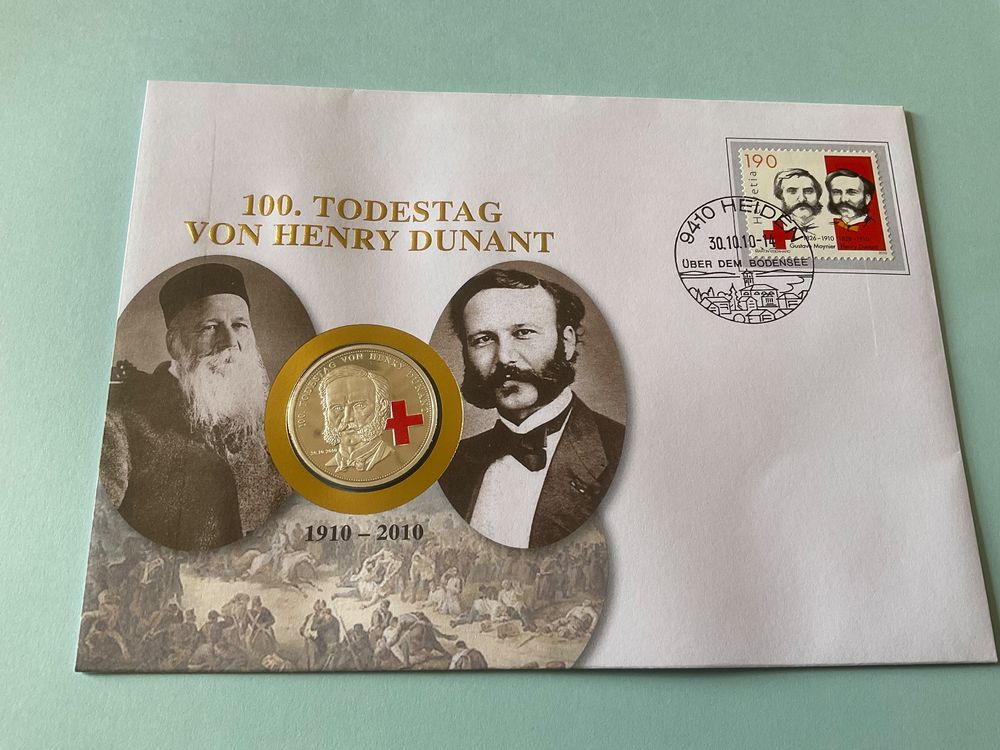 HENRY DUNANT MÜNZBRIEF 2010 | Kaufen auf Ricardo