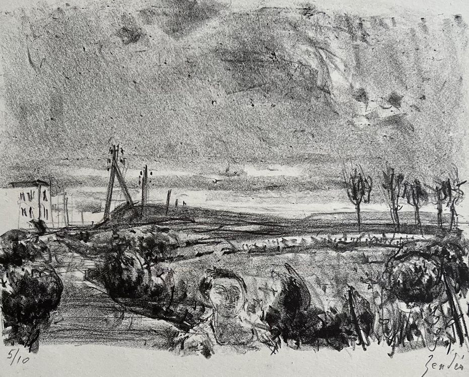 Rudolf ZENDER, Lithographie Handsigniert | Kaufen auf Ricardo