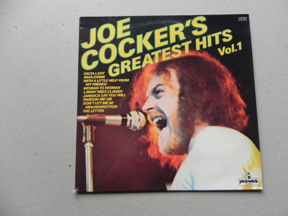 LP brit. Blues Rock Joe Cocker 1973 Greatest Hits Vol. 1 (Gebraucht) in ...