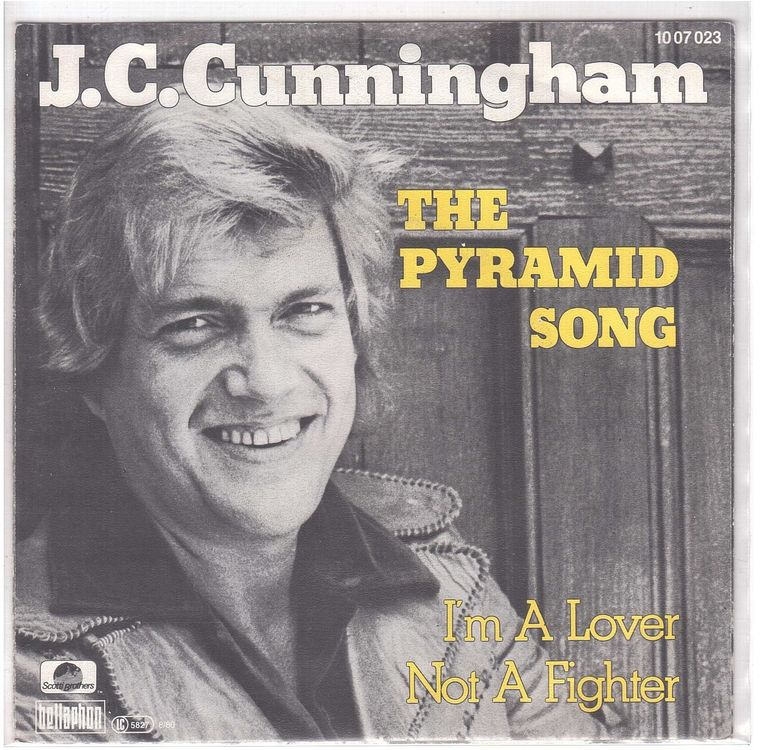 Single7 J.C. CUNNINGHAM - the pyramid song (Gebraucht) in Oberwil ...