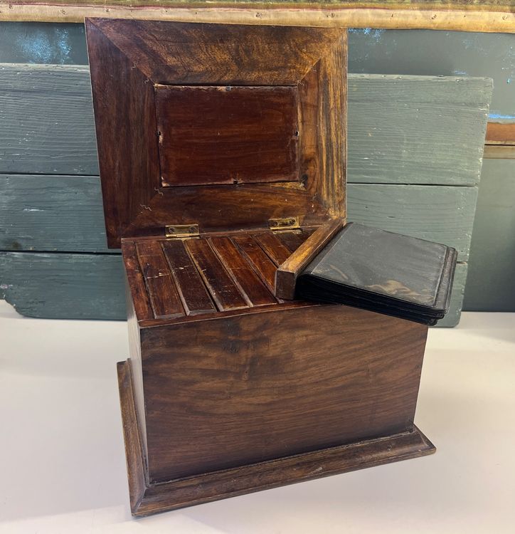 Vintage Fotoalbum - Massive Holzkiste (Gebraucht) in schaffhausen für ...