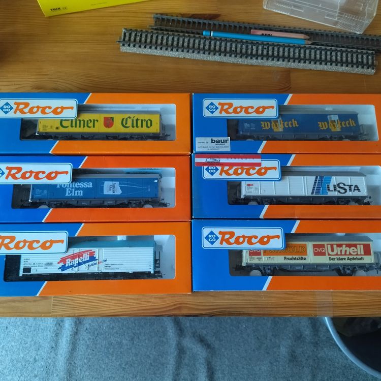 Roco Güterwagen - 6 Stück (687) (Gebraucht) in Basel für CHF 66 – mit ...