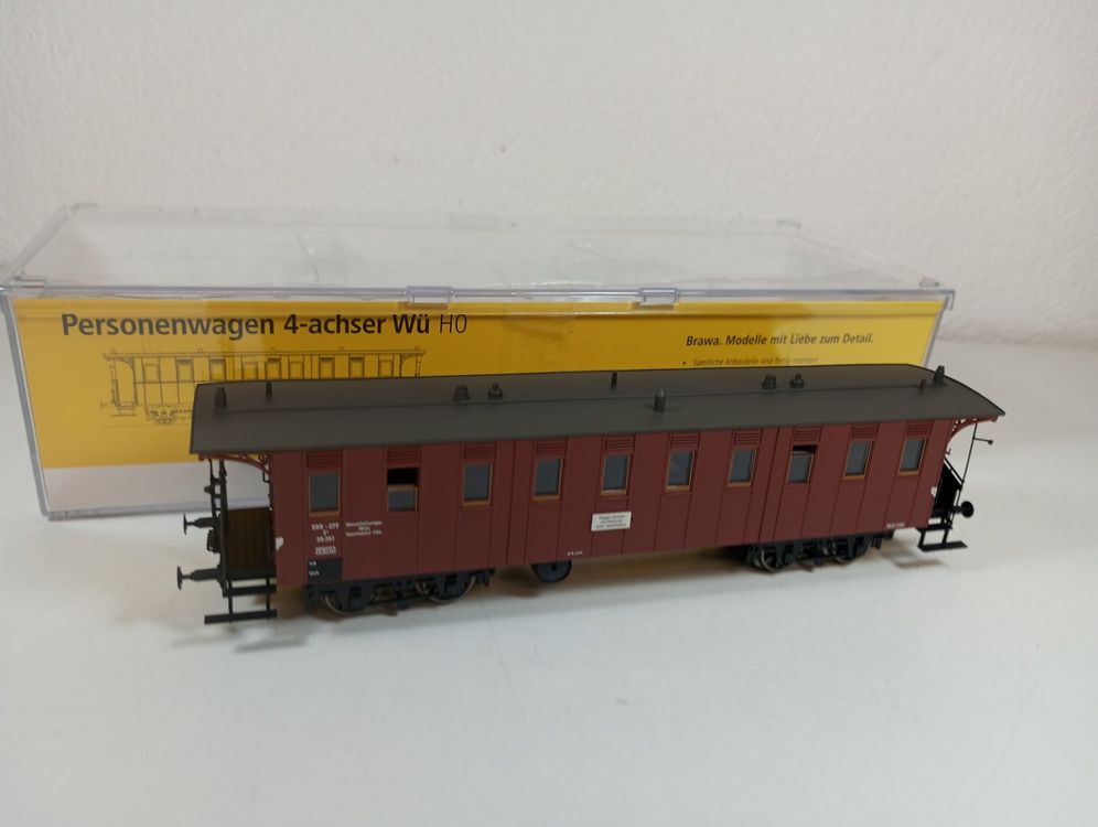 BRAWA H0: 45020, SBB Mannschaftswagen | Kaufen auf Ricardo